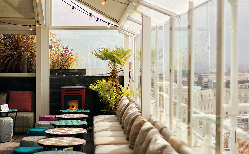 Roof Top (de invierno) junto al vino caliente de Casa Suecia ...